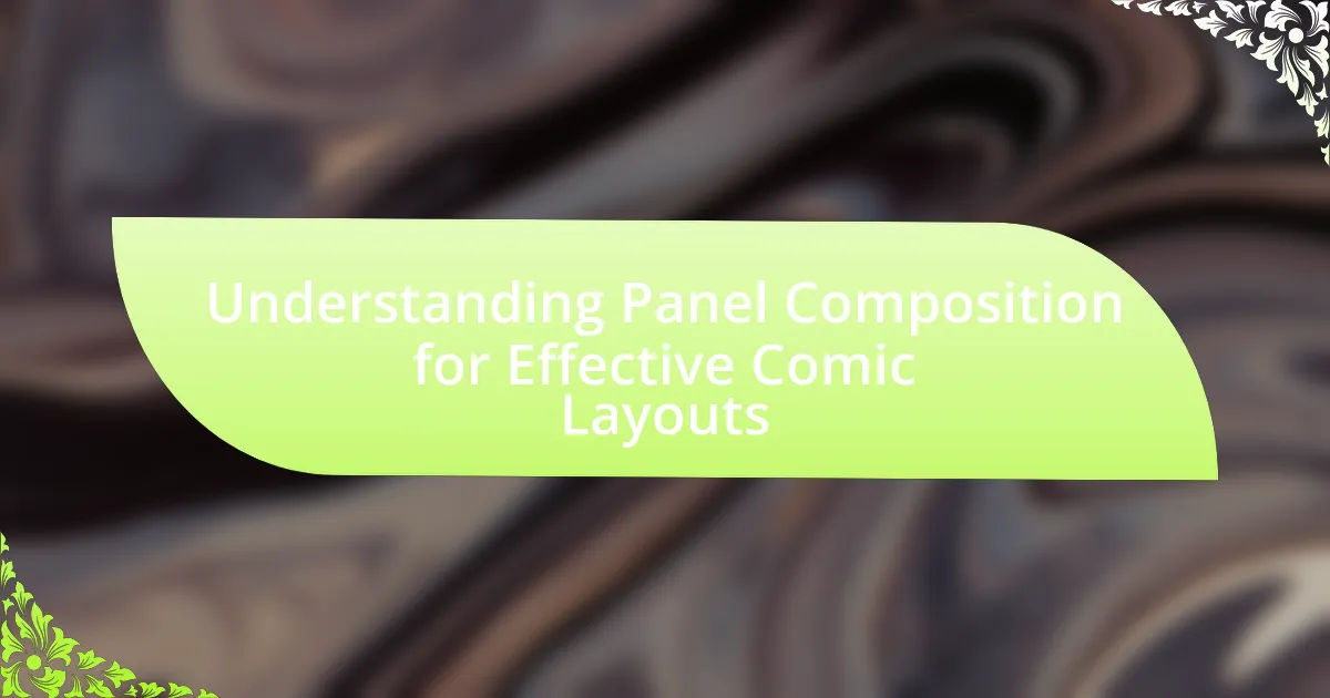 Understanding Panel Composition for Effective Comic Layouts ...